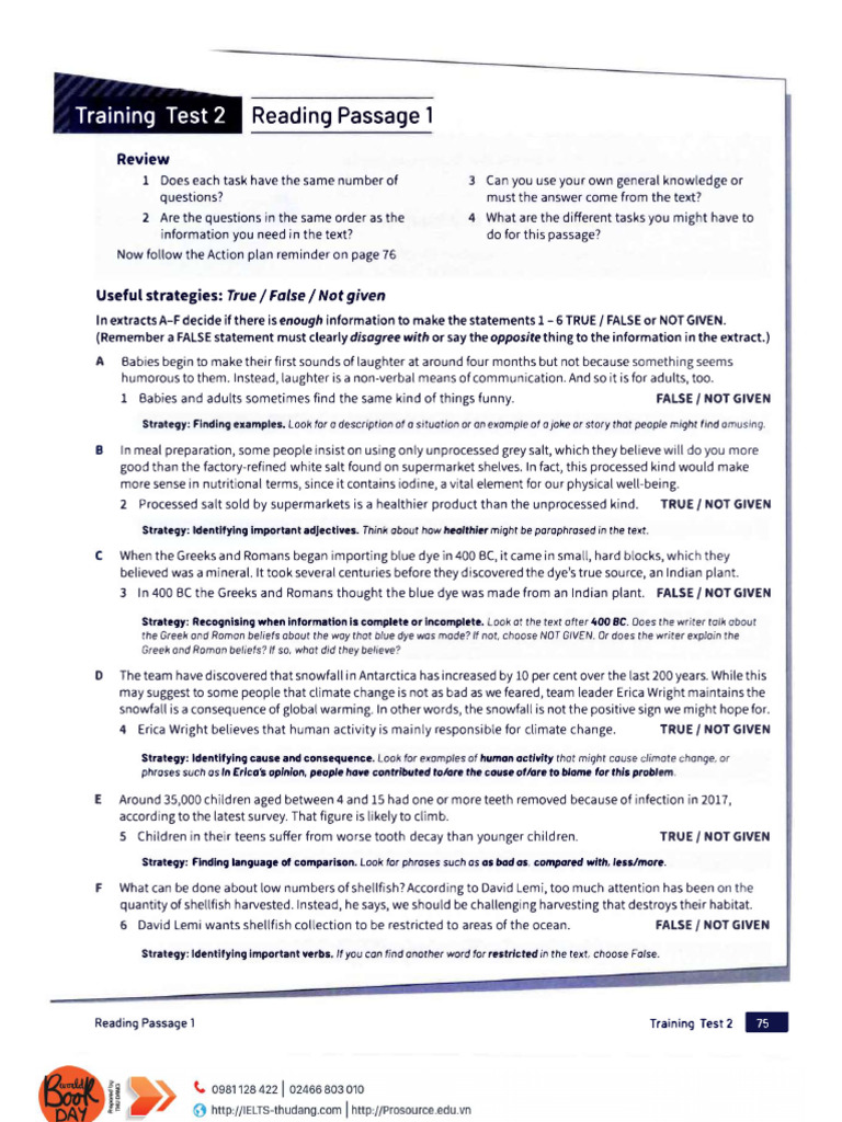 Ielts Trainer 2 Test 2 Reading Pdf