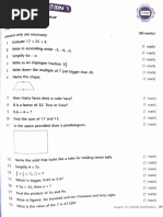 Grade 7 Math Exam Prep | PDF