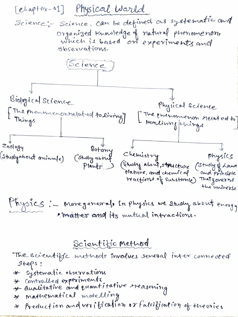 Physical World | PDF | Natural Sciences | Physical Sciences