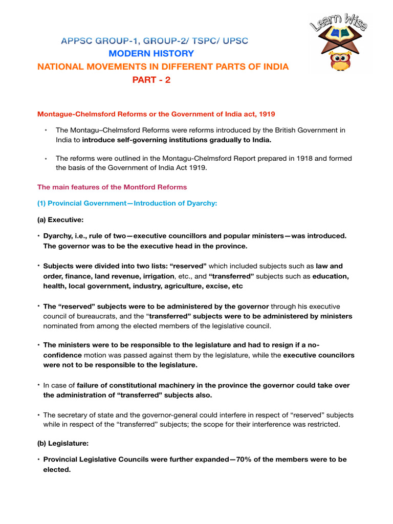 NATIONAL Movements PART-2 | PDF | Government | Politics Of India