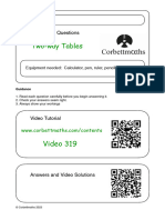 Corbettmaths Bar Chart Guidance | PDF