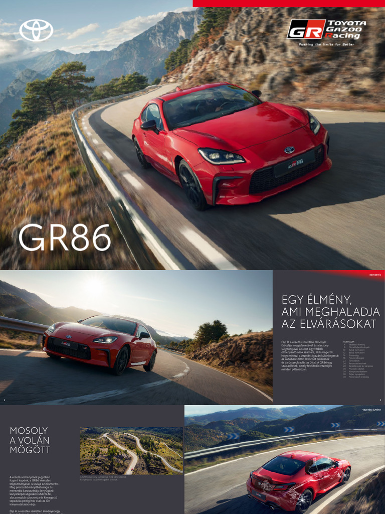 Toyota gr86 Katalogus | PDF