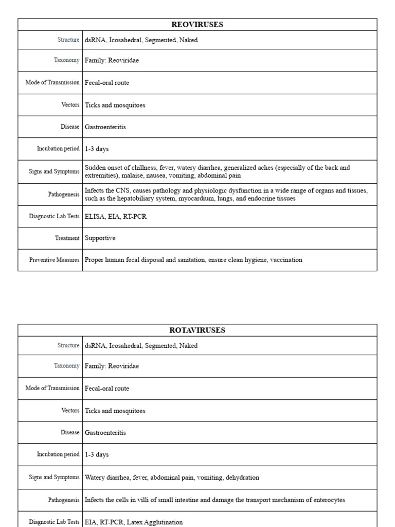 Rna Viruses Worksheet | PDF | Infection | Virus