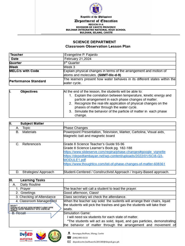 DLP-cot 3 | PDF | Gases | Evaporation