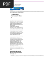 Class_12_Physics_Project_Topics | PDF