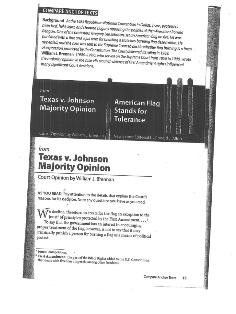 Texas V Johnson-4-5 | PDF