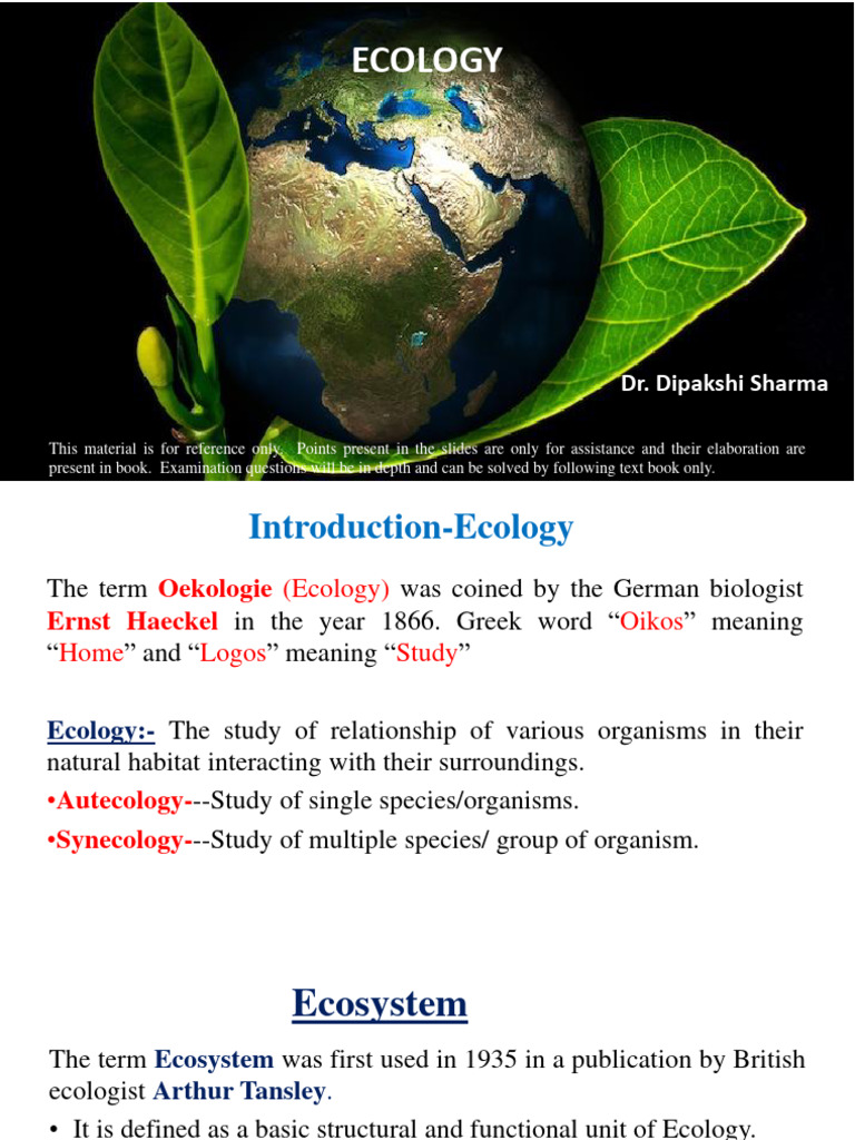 Unit 2 ECOLOGY | PDF | Food Web | Ecology