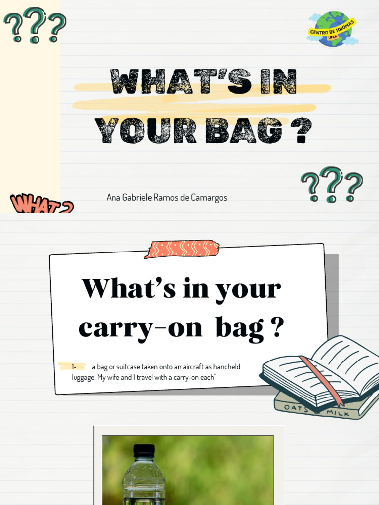 Carry-On Essentials & Grammar Guide | PDF | Plural | Linguistics