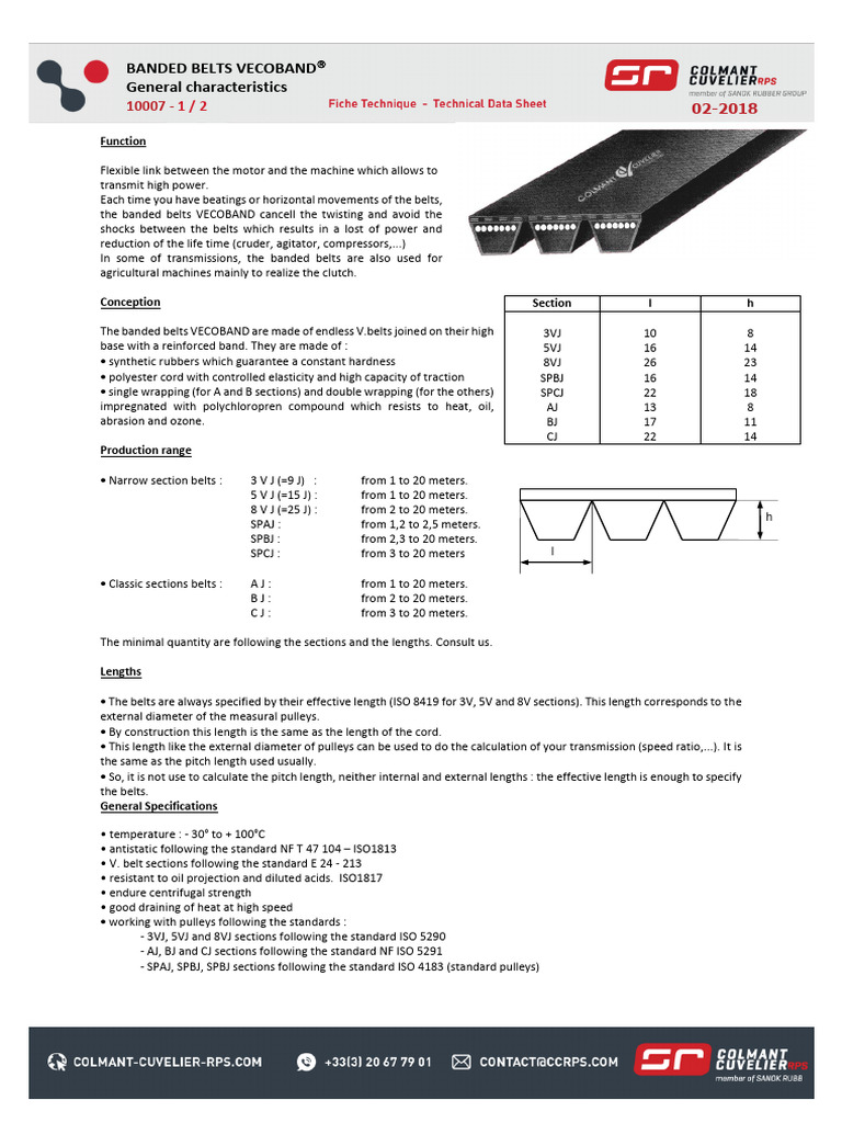 18 en | PDF | Belt (Mechanical) | Mechanical Engineering