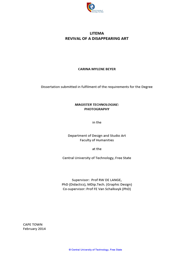 Reviving Litema: Preserving Art Heritage | PDF