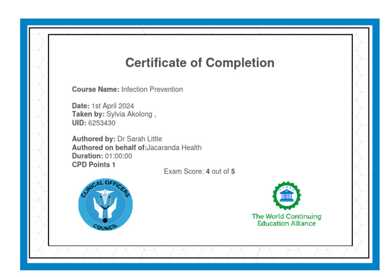 Le Certificate 199767 | PDF