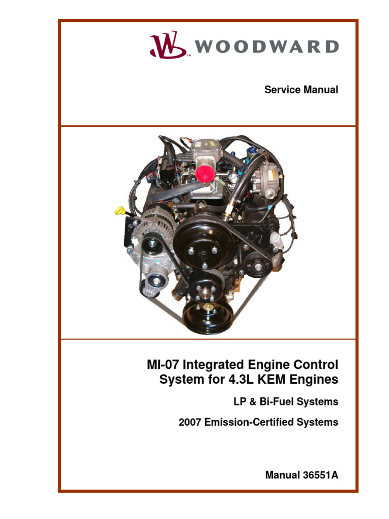 2007 KEM Engines Manual-Industrial-43l | PDF | Throttle | Electrostatic ...