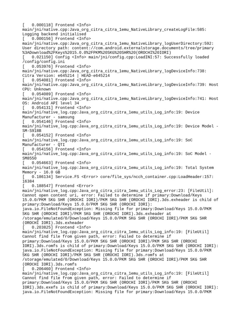 Citra Log | PDF | Computing | Computer Science