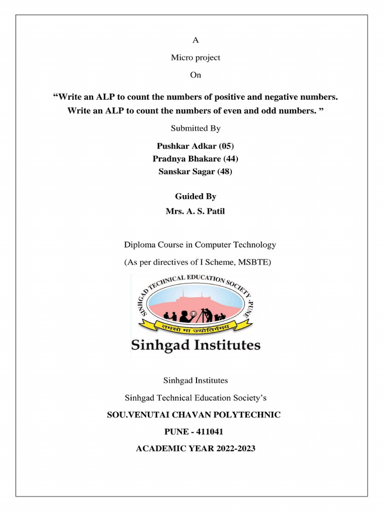 Mic Microproject Pdf 