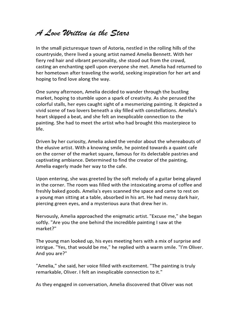 Star-Crossed Love in Astoria | PDF