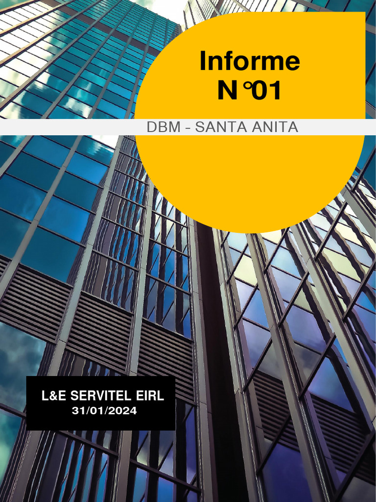 Informe - Aire - Acondicionado DBM Santa Anita | PDF