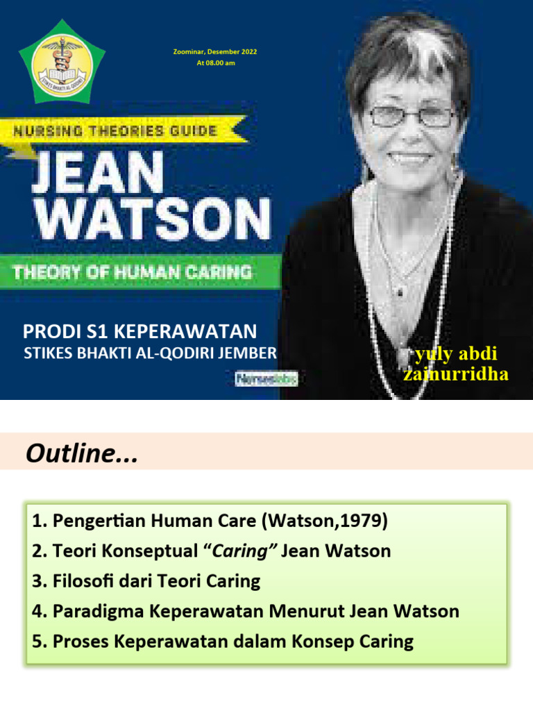 TEORI JEAN WATSON (Simpan Otomatis) | PDF