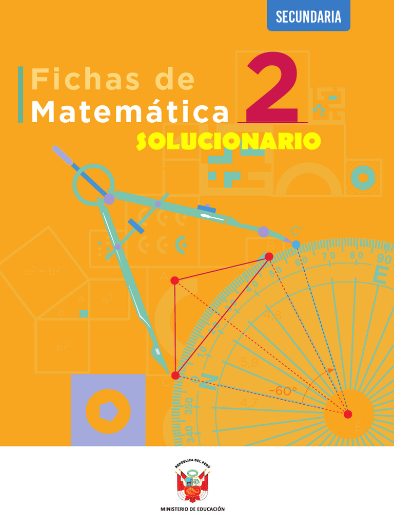 Fichas de Matemática 2 Solucionario | PDF