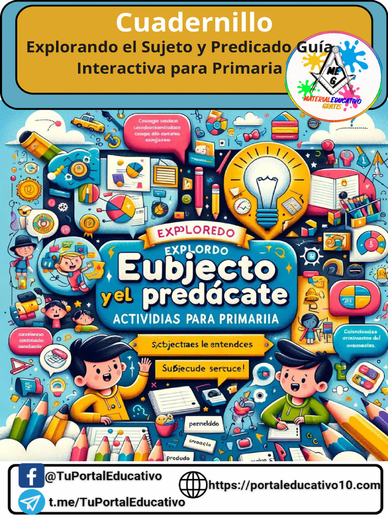 Explorando El Sujeto y Predicado Guía Interactiva para Primaria ...