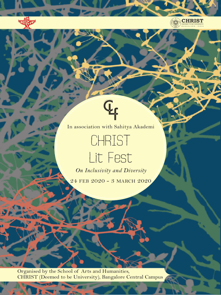 CHRIST Lit Fest: Inclusivity & Diversity | PDF