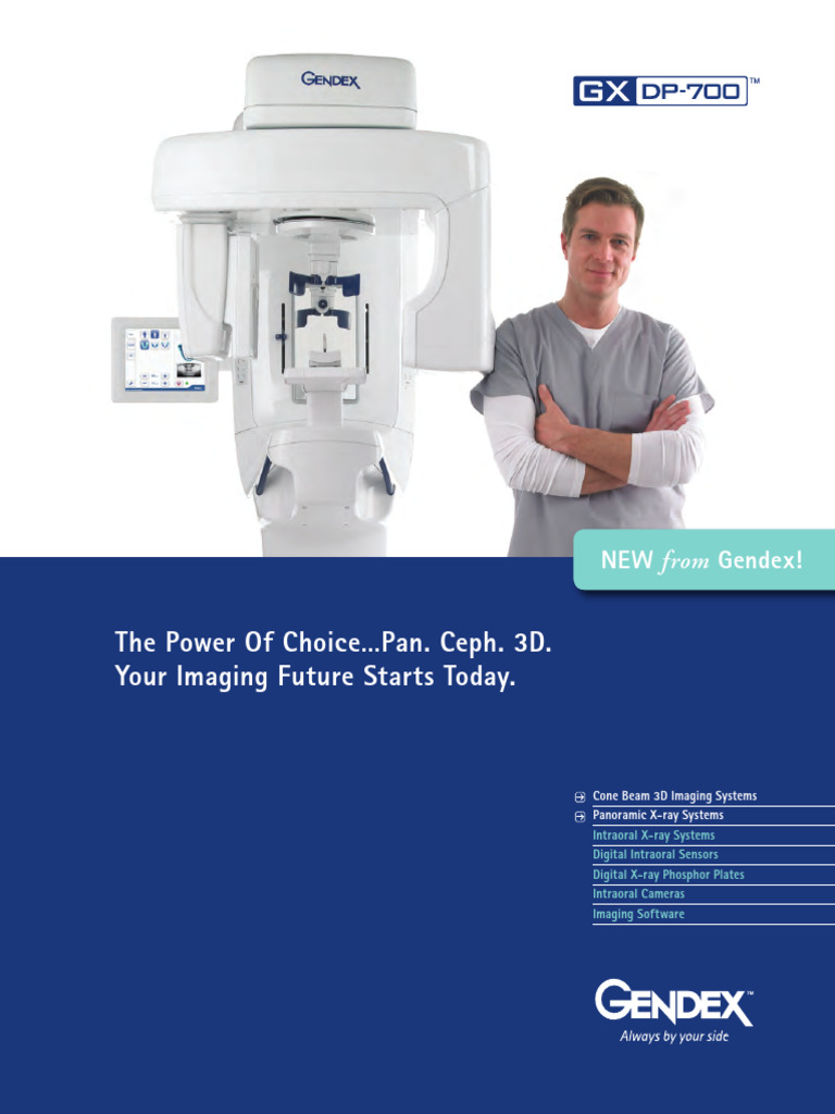 Gendex GX DP 700 3D Cone Beam Brochure | PDF