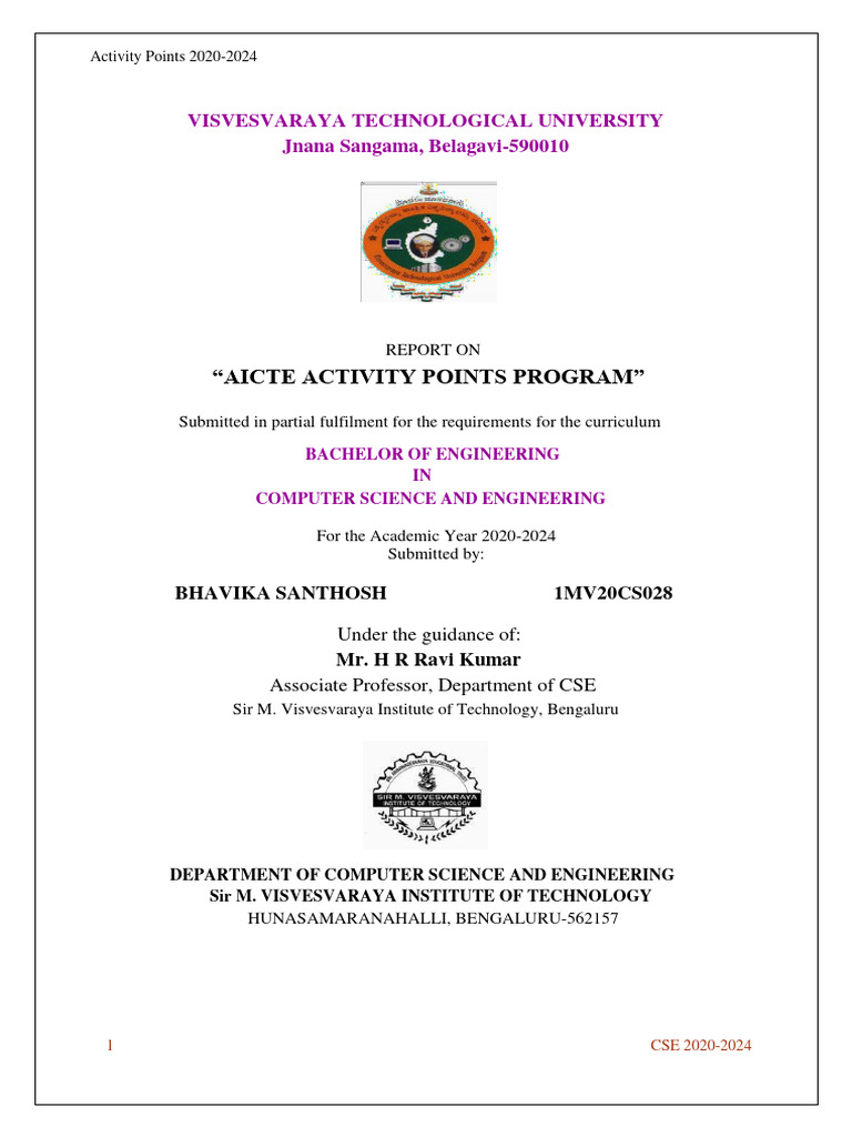 Activity Points | PDF | Cognition