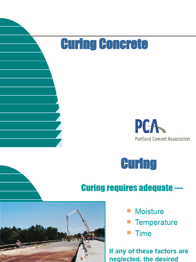 Curing | PDF | Concrete | Steam