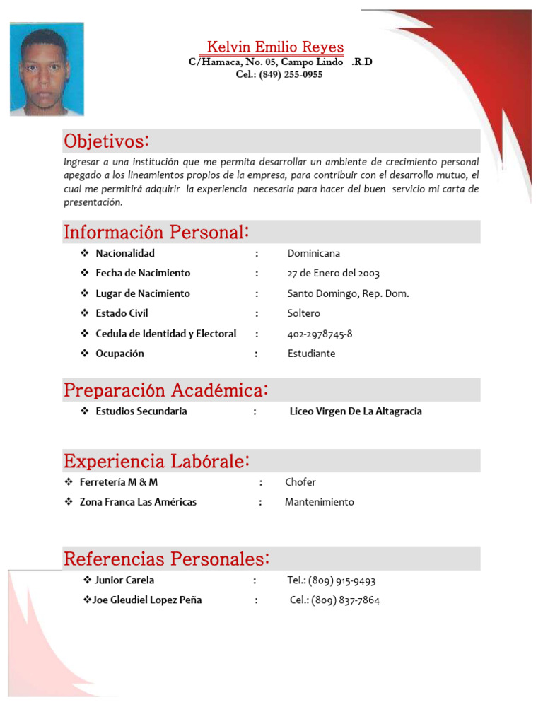 Kelvin Emilio Reyes | PDF