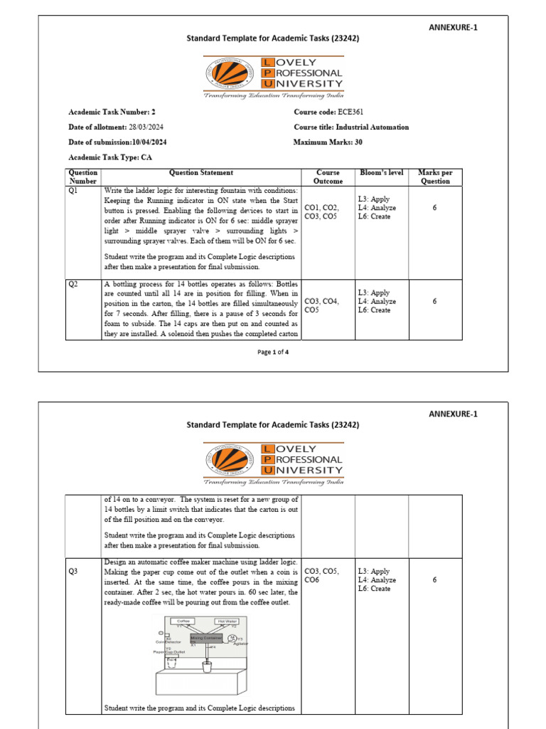 ECE361 CA2 Set1 | PDF | Computer Engineering