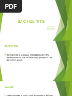 Marsupialization of Bartholin Cyst and Abscess - ACOG 2023 | PDF ...