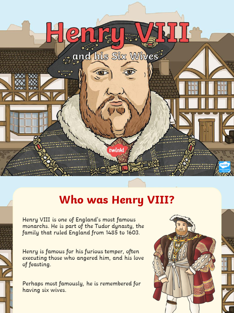 t2 H 057 Henry VIII and His Six Wives Powerpoint - Ver - 4 | PDF ...