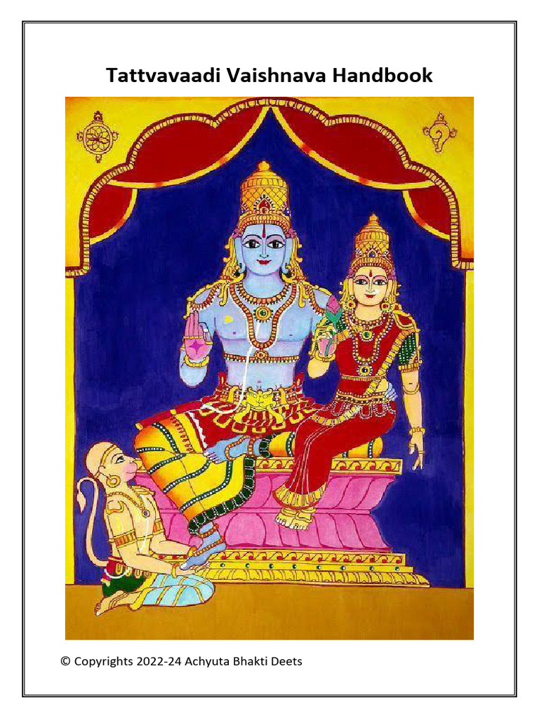 Tattvavaadi Vaishnava Handbook | PDF | Vaishnavism | Hindu Philosophy