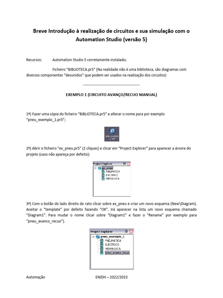 Breve Introdução Ao Automation Studio | PDF | Automação | Engenharia ...