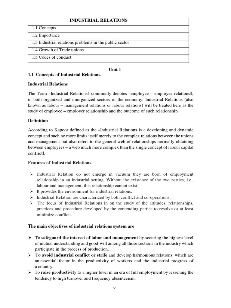 IRM Unit 1 - 2 - Notes | PDF | Cost Of Living | Employment