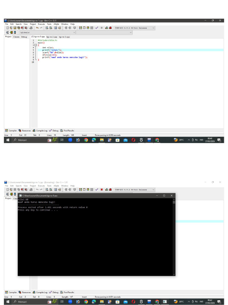 Tgs Pemrograman | PDF