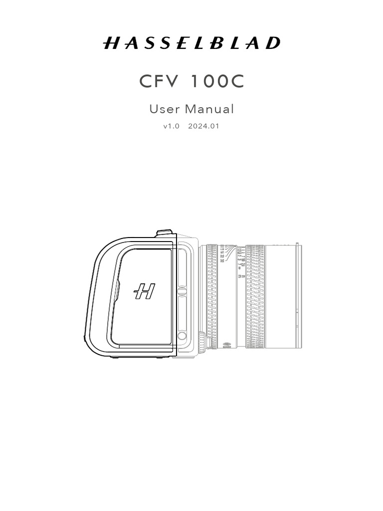 Hasselblad-CFV 100C User Manual v1.0 EN | PDF | Camera | Live Preview