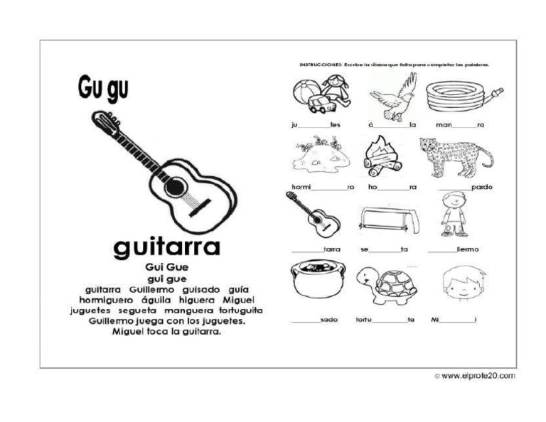 Actividad Gue Gui Ge | PDF