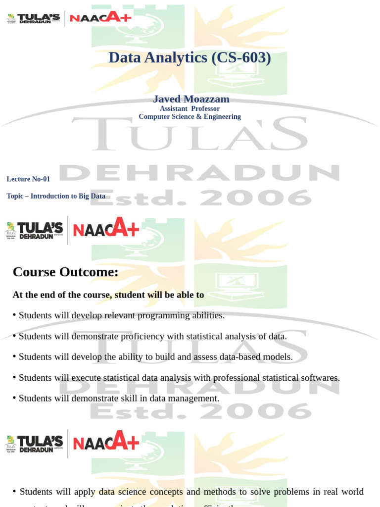 Introduction To Big Data Unit - 2 | PDF | Apache Spark | Big Data