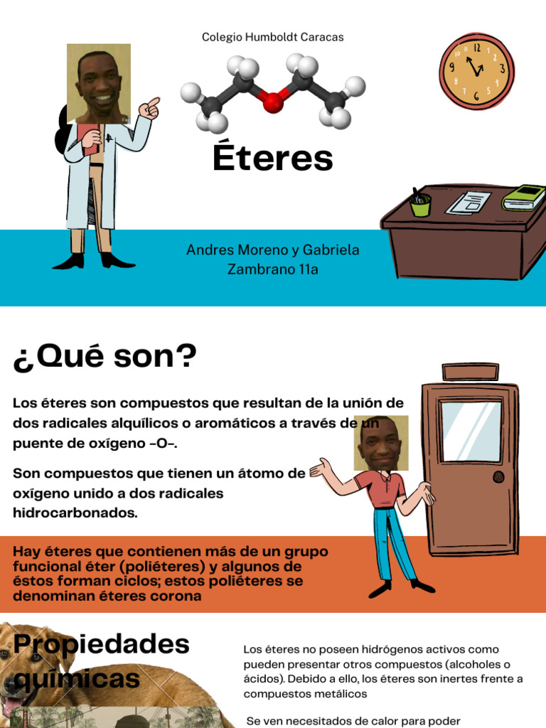 Éteres | PDF | Éter | Sustancias químicas