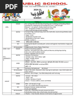 Holiday Homework LKG | PDF | Kindergarten