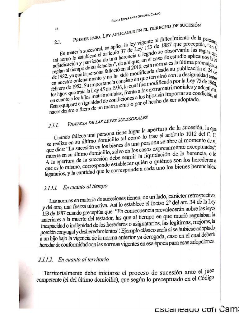 Elementos De Toda Sucesion Pdf