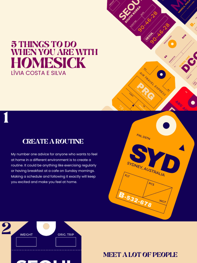 5 Tips to Overcome Homesickness | PDF