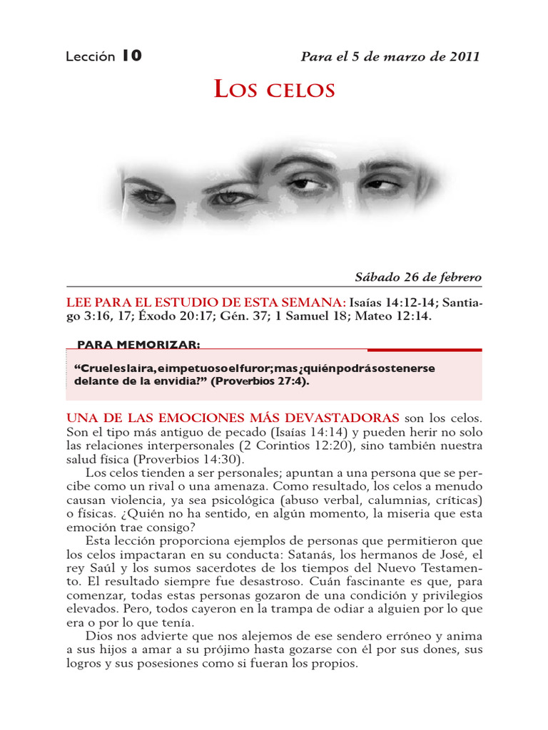 Celos Malignos | PDF | Saulo | David