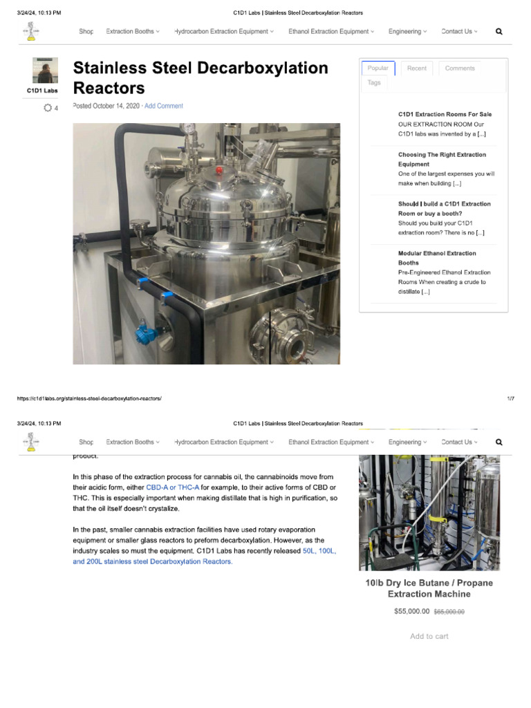 Design of Reactor | PDF