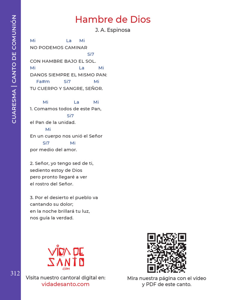 No Podemos Caminar Letra | PDF