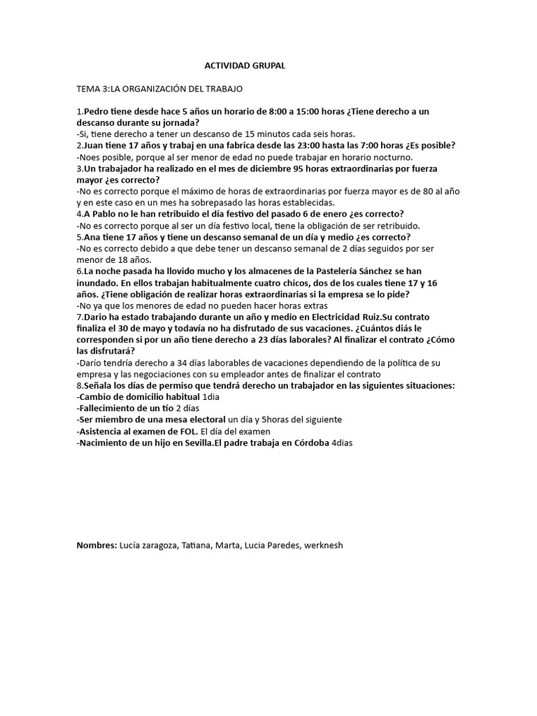 Activadad Grupal Tema 3 | PDF