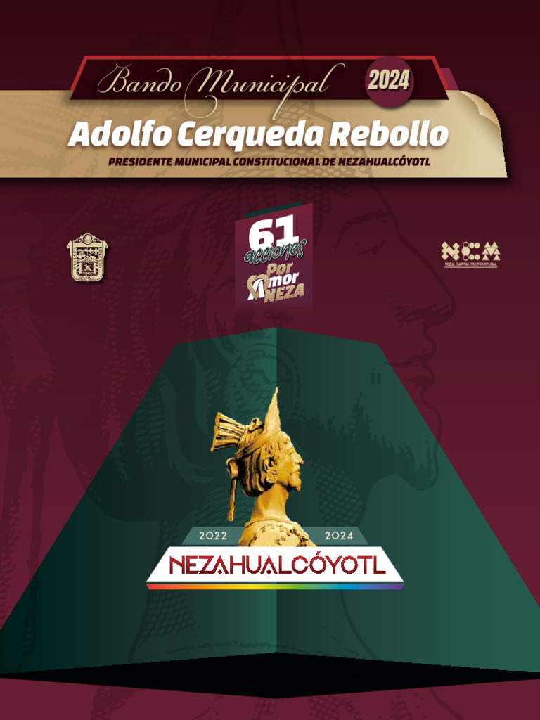 Bando Municipal 2024 | PDF | México | Derechos humanos