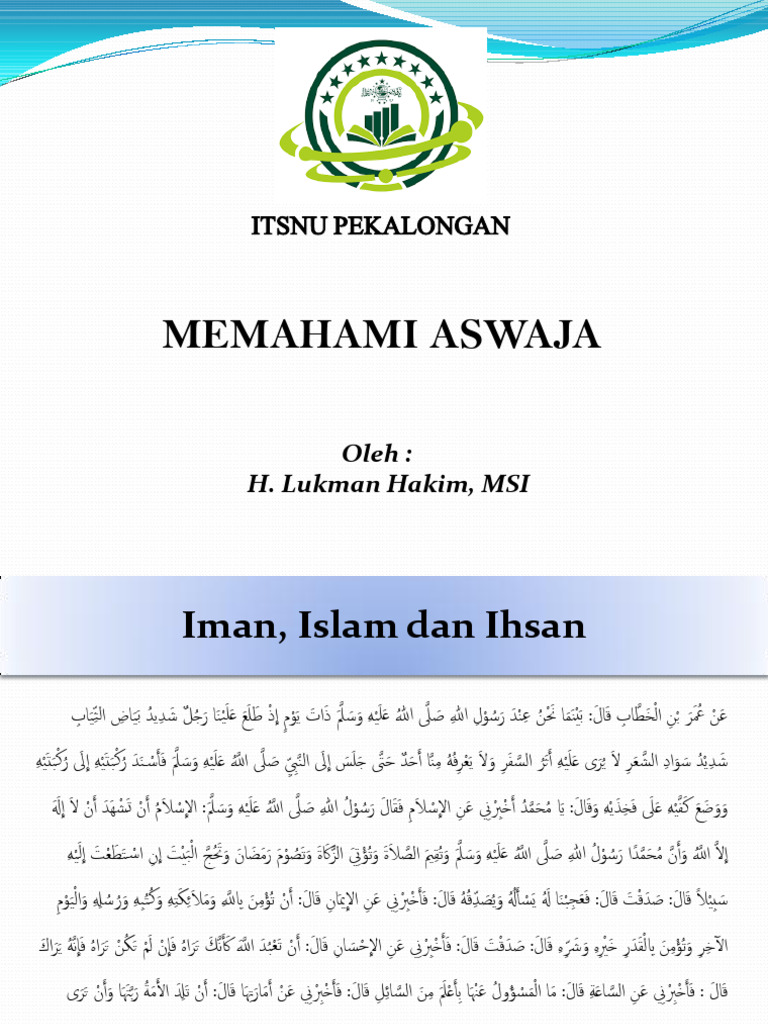 Memahami Aswaja | PDF