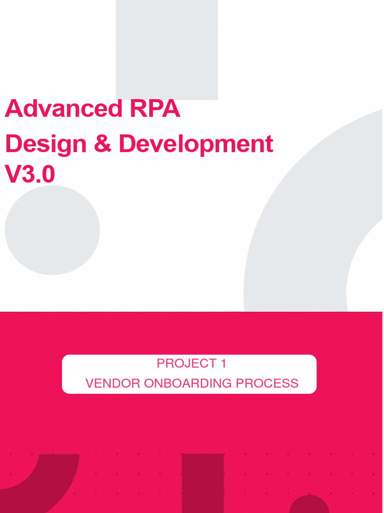 02 PDD Vendor Onboarding Process V3 | PDF | Databases | Login