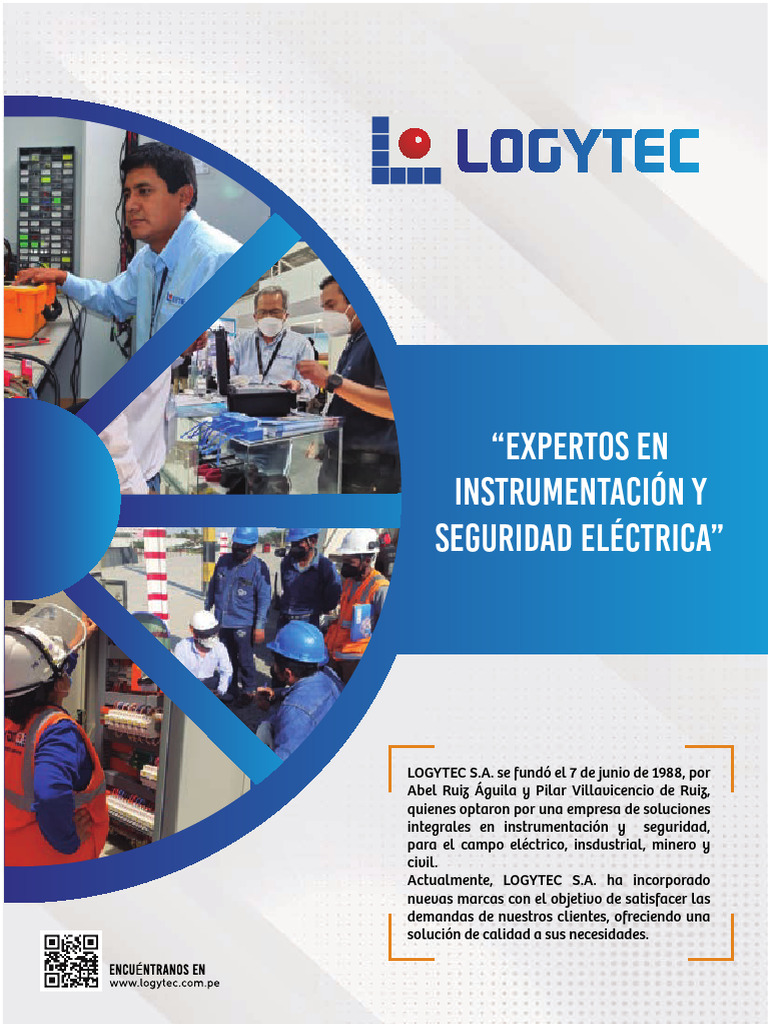 Brochure Logytec 2023 | PDF | Transformador | Ingenieria Eléctrica